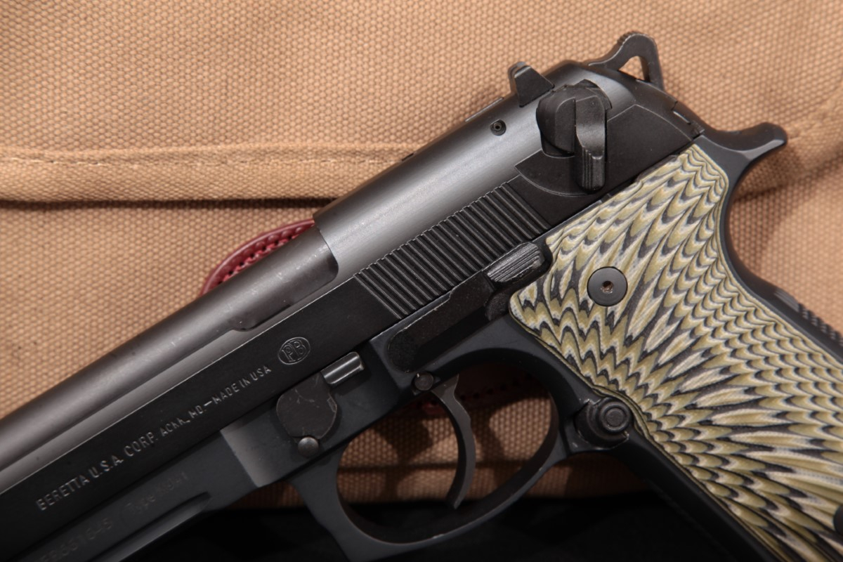 Beretta 92fs Type M9a1, Bruniton & Alloy 5 Double Action Da/Sa Semi ...