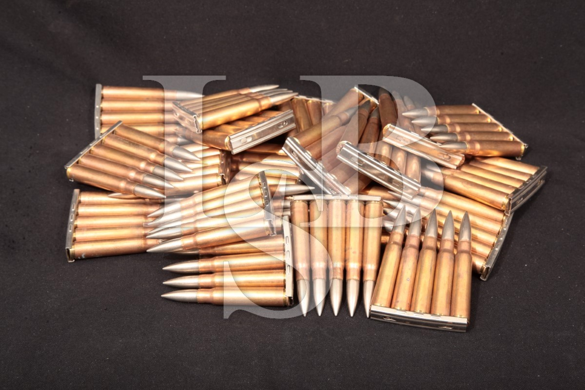 105x 7.9x57mm Mauser Ammunition Turkish Steel Core Bullets On 5x Round ...