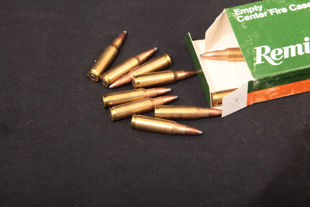 50x .221 Rem. Fire Ball Ammunition Remington & Reloaded 50 Grain Jsp ...