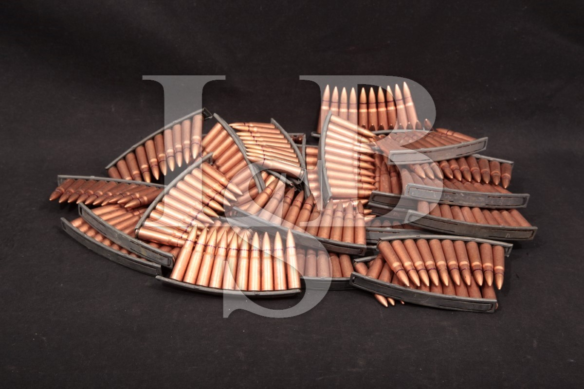400x 7.62x39mm Chinese Ammunition Copper Washed Steel Case & Core On ...