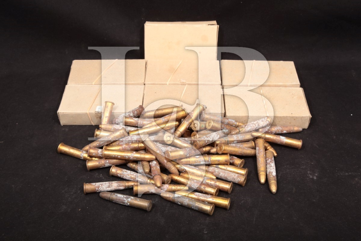203x 11.6x57rmm Spanish Reformado Vintage Ammunition "Poison Brass ...