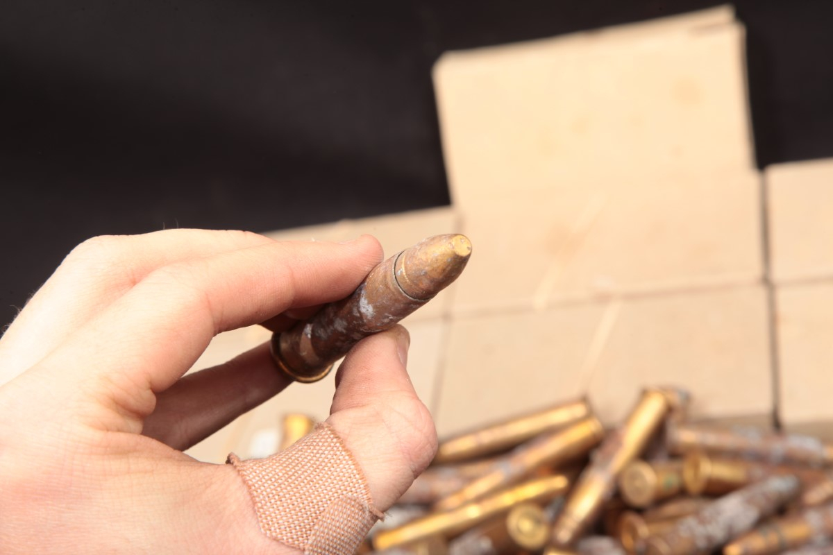 203x 11.6x57rmm Spanish Reformado Vintage Ammunition "Poison Brass ...