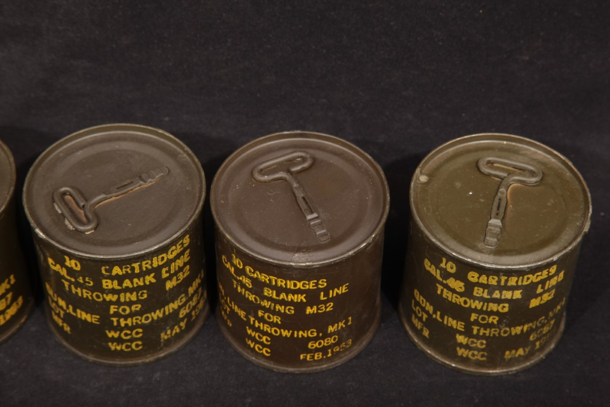 50x .45-70 Blank Line Throwing M32 For Gun, Line Throwing Mk1 Wcc 1963 ...