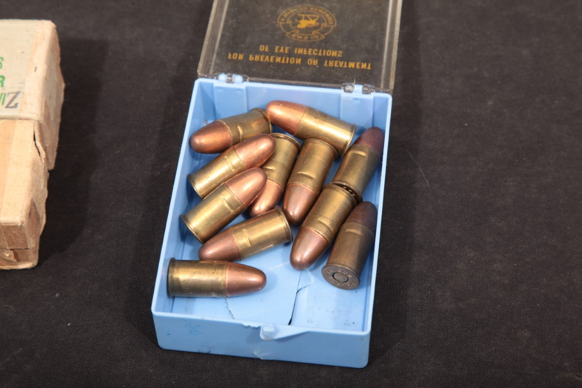 40x .455 Webley Revolver Vintage Canadian & English Mk Vi Ammunition ...