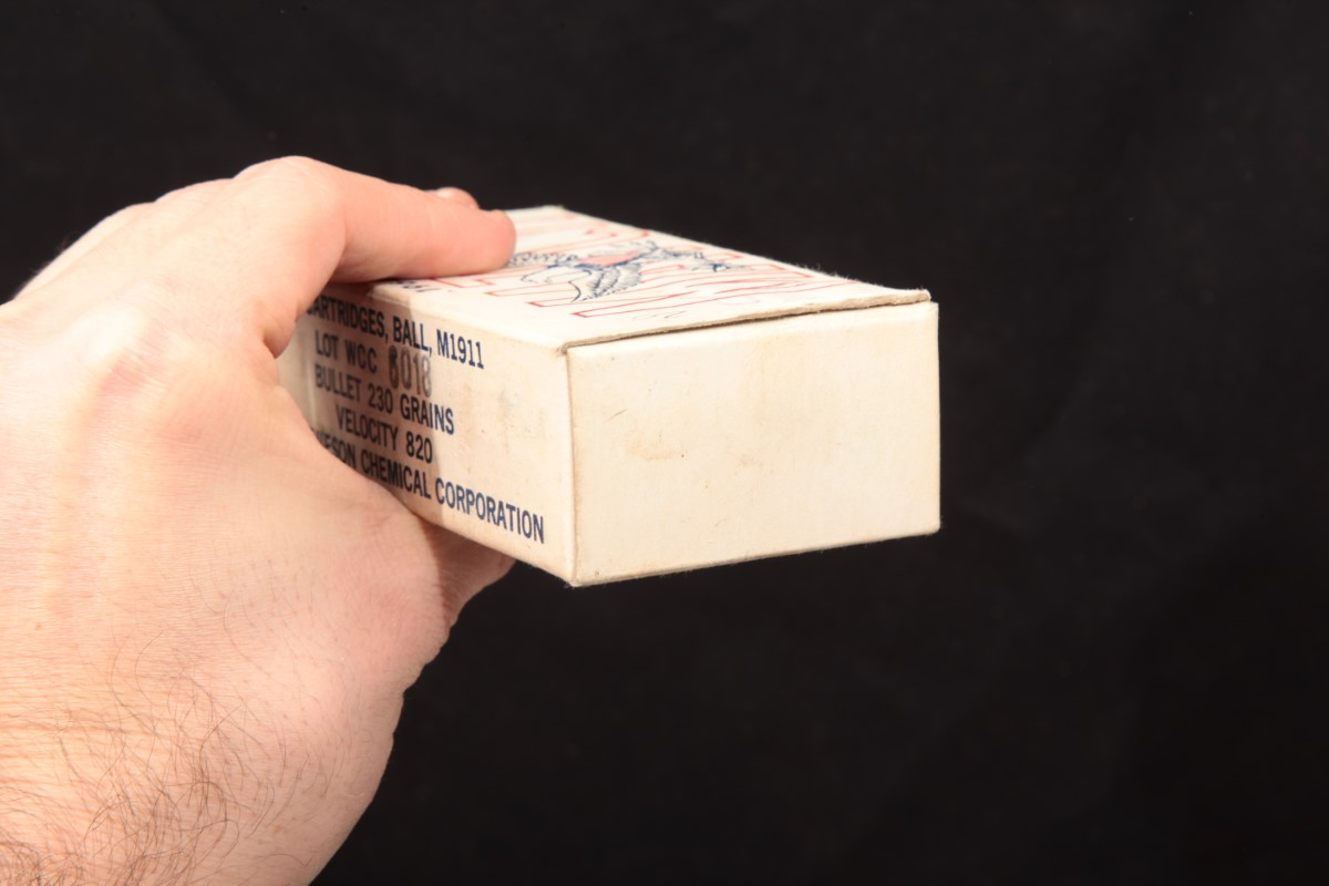 1000x .45 Auto M1911 Ball 1964 National Match Winchester Ammunition .45 ...