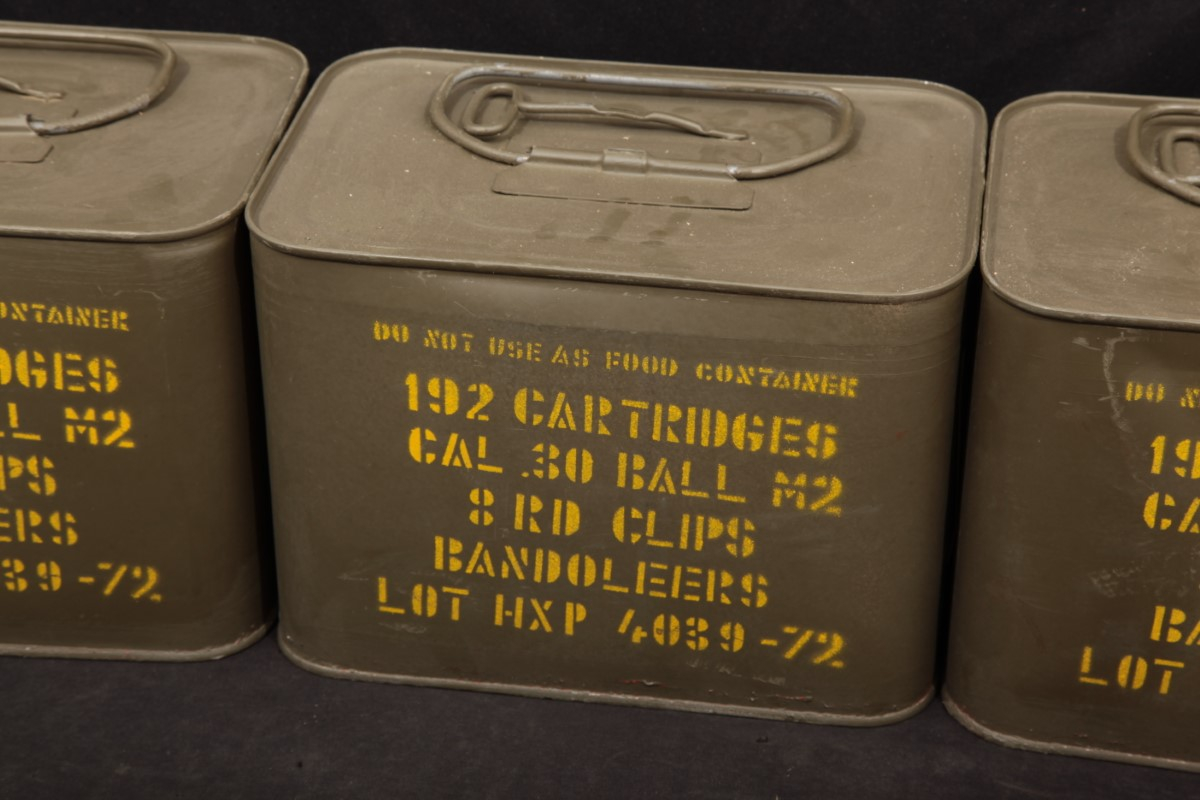 768x .30 Ball M2 Military Surplus Ammunition Greek `72 On Clips In ...