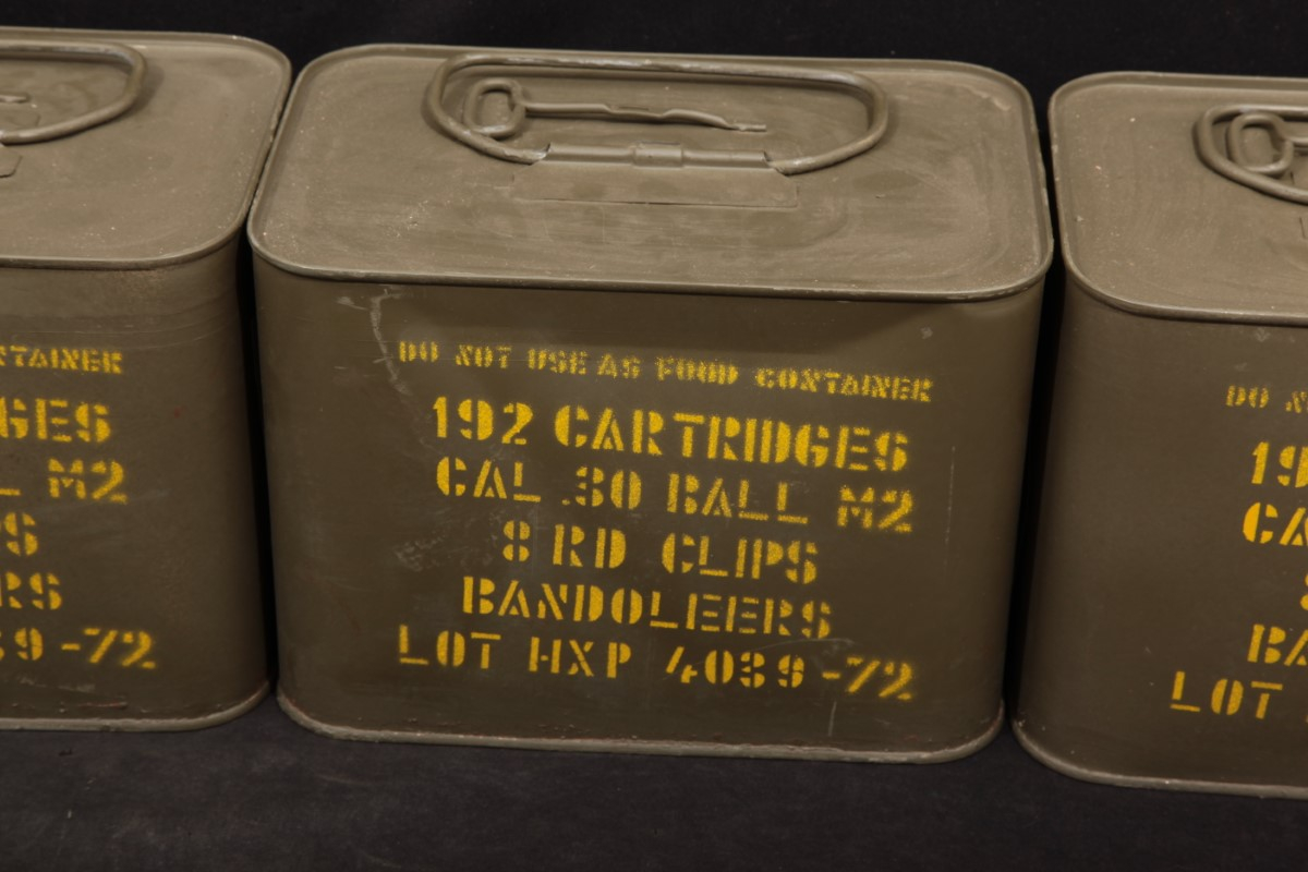768x .30 Ball M2 Military Surplus Ammunition Greek `72 On Clips In ...