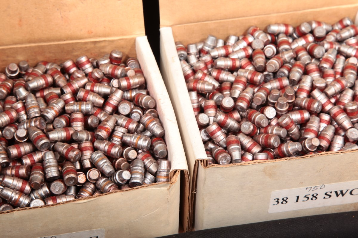 1500x .38/.357 Bullets Sure Fire 158 Grain Lead SWC .38/.357 Caliber ...
