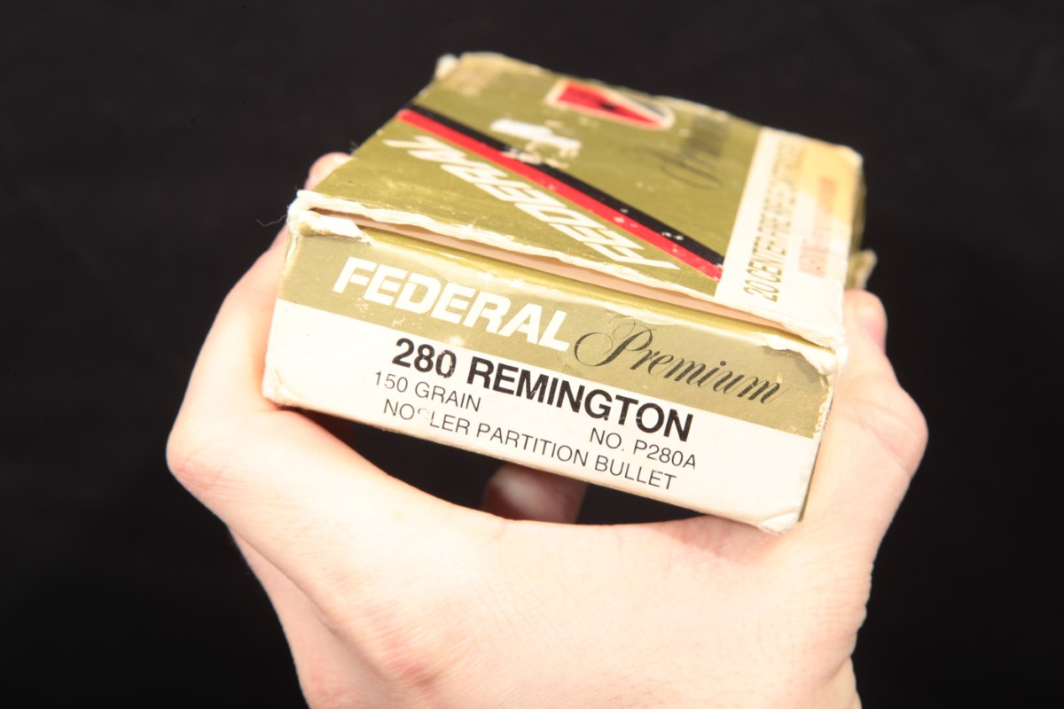 10x .280 Rem. Ammunition Federal 150 Grain Nosler Partition Bullets ...