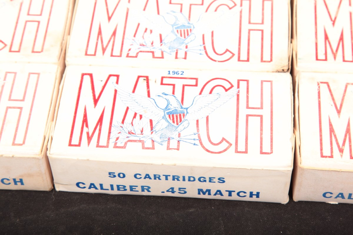 600x .45 Auto Ball M1911 US Military Camp Perry Match Ammunition ...