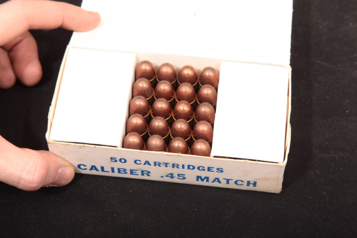 Winchester 600x .45 Auto Ball M1911 US Military Camp Perry Match ...