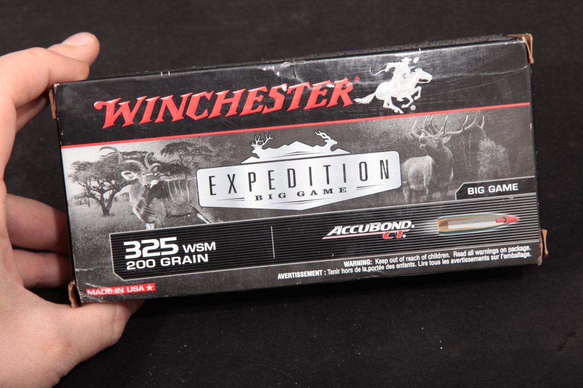 Winchester 20x .325 Win. Short Magnum Ammunition 200 Grain Accubond Ct ...