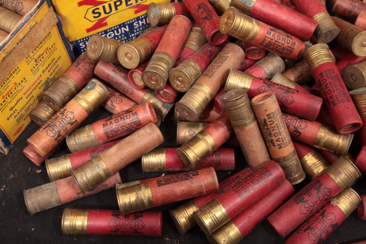 230x 10 Gauge Western Vintage Shotshells 3 1/2