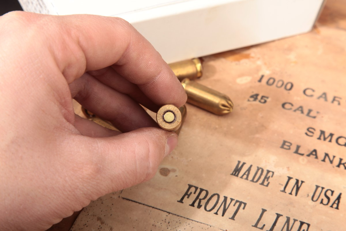 Blanks 900x .45 Caliber Blank Ammunition Front Line Ordnance .45 Cal ...