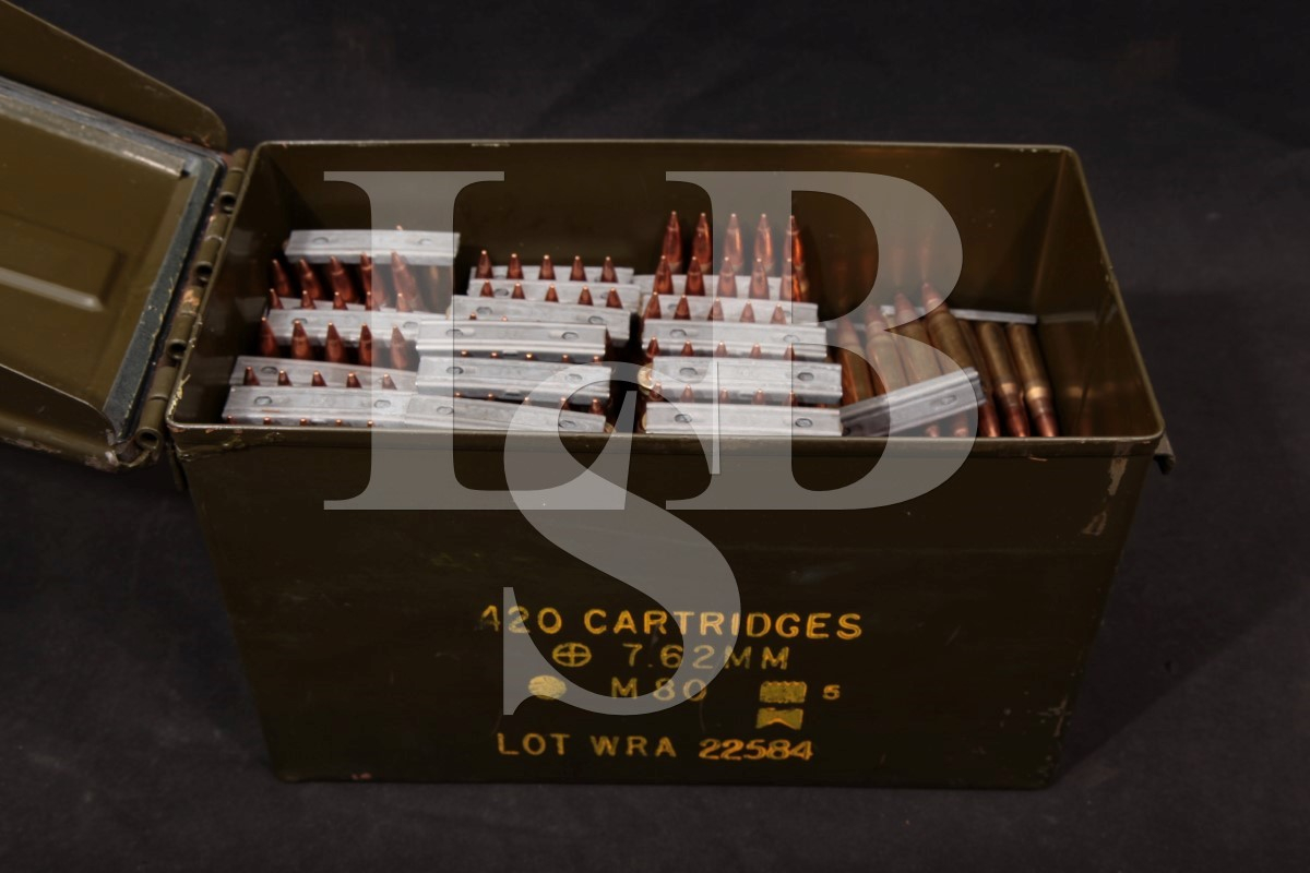Winchester 505x .308 Win. Military Surplus Ammunition on 5x Round Clips ...