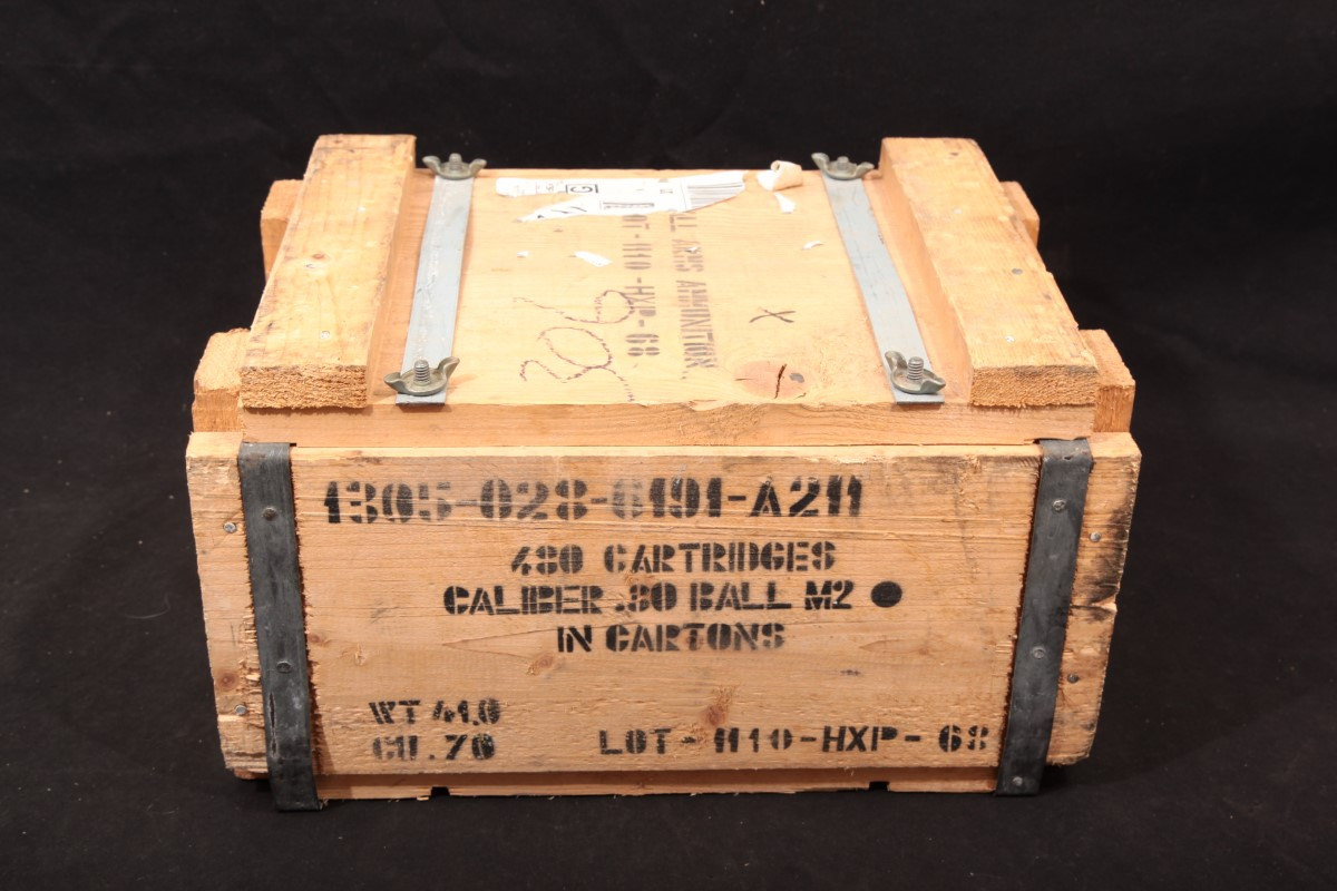 Greek 480x .30 Ball M2 Ammunition .30-06 In 2x Spam Cans .30 Ball M2 ...