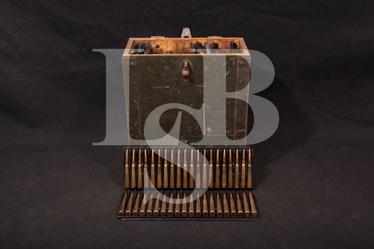 Breda M37 140x 8mm Mauser Ammunition With 10x Breda M1937 Machine Gun ...