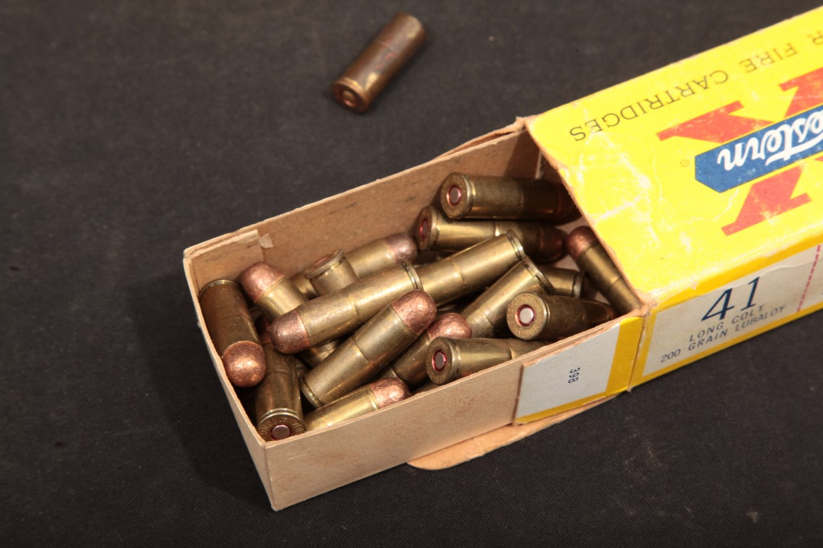 23x .41 Long Colt Western Ammunition 200 Grain JRN Bullets & 49x Fired ...