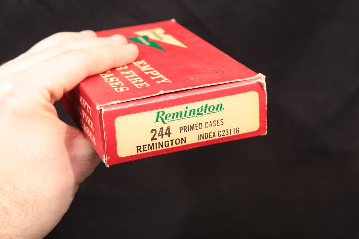 20x .244 Rem. Factory Primed Brass Cases Remington .244 Primed Brass ...