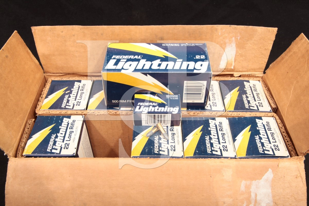 Federal 5000x .22 Long Rifle High Velocity Lightning Ammunition 40 ...