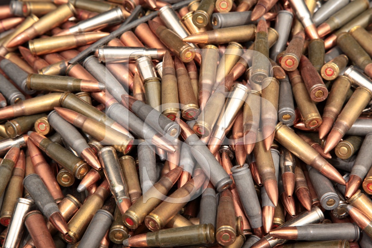 550x 7.62x39mm Mixed Ammunition TulAmmo, Chinese & Unknown FMJ & JHP ...