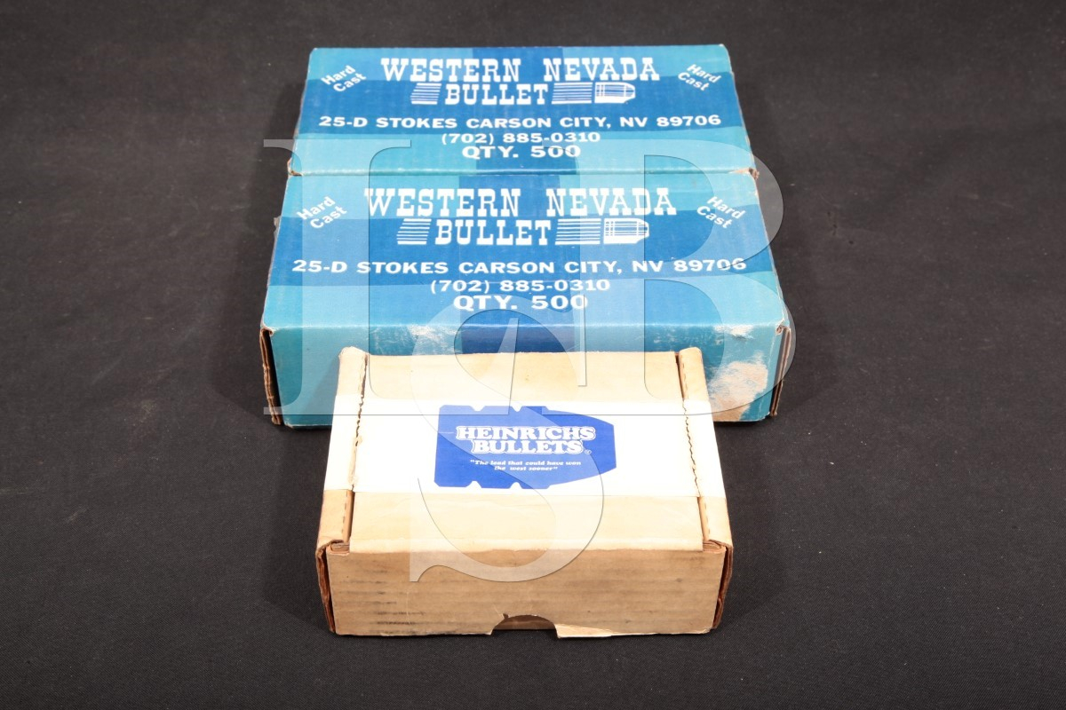 1145x .45 Caliber 230 Grain Hard Cast Lead Rn Bullets Western Nevada ...