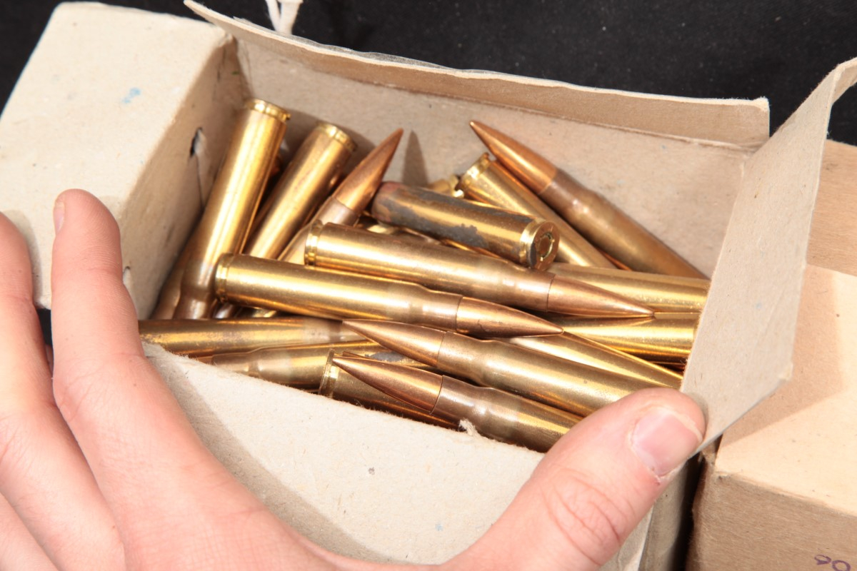 249x 8mm Mauser Ammunition Fn, Win, Egypt, Austrian Mixed Bullets 7 ...