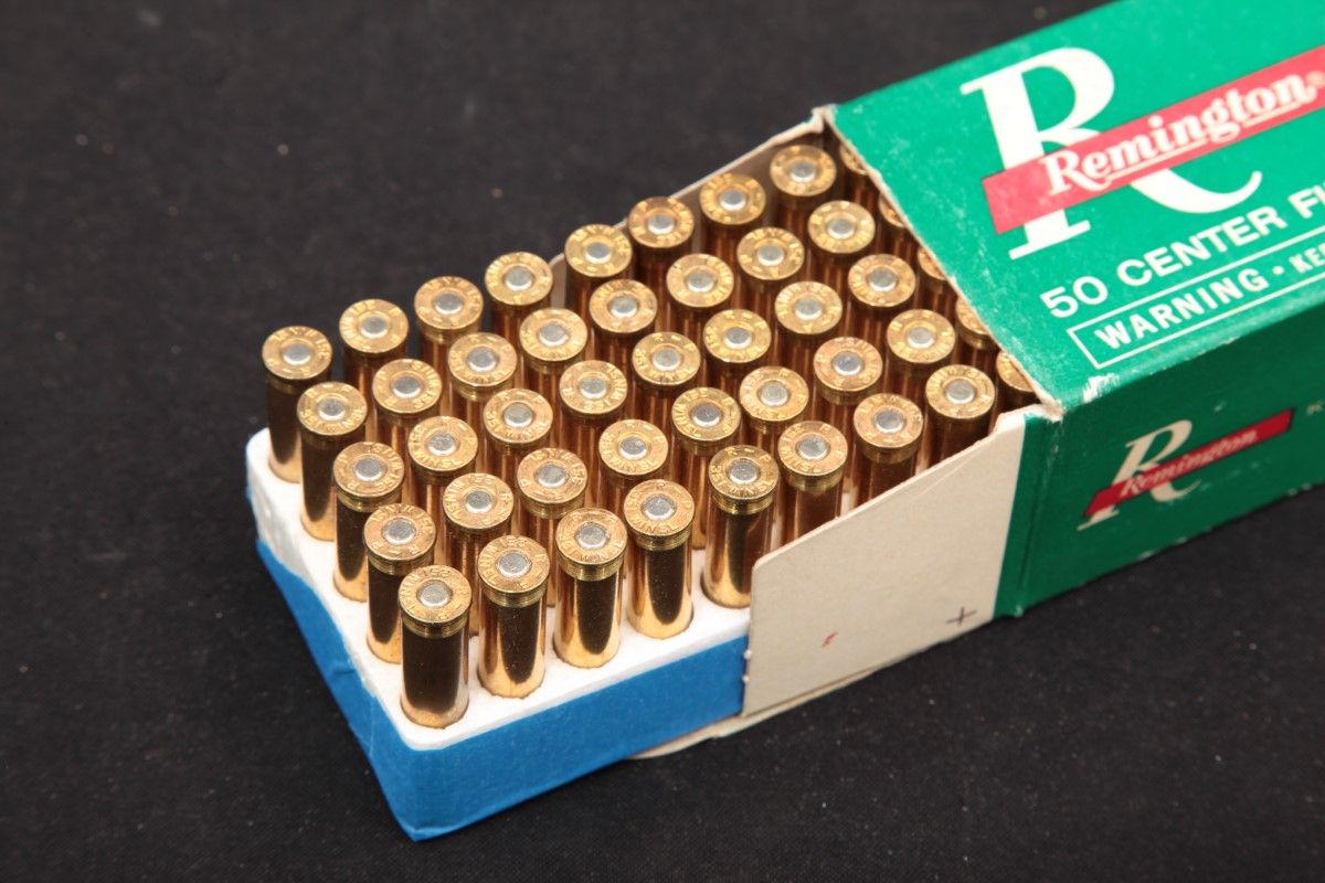 Remington 50x .351 Win. Sl Vintage Rifle Ammunition In Original ...