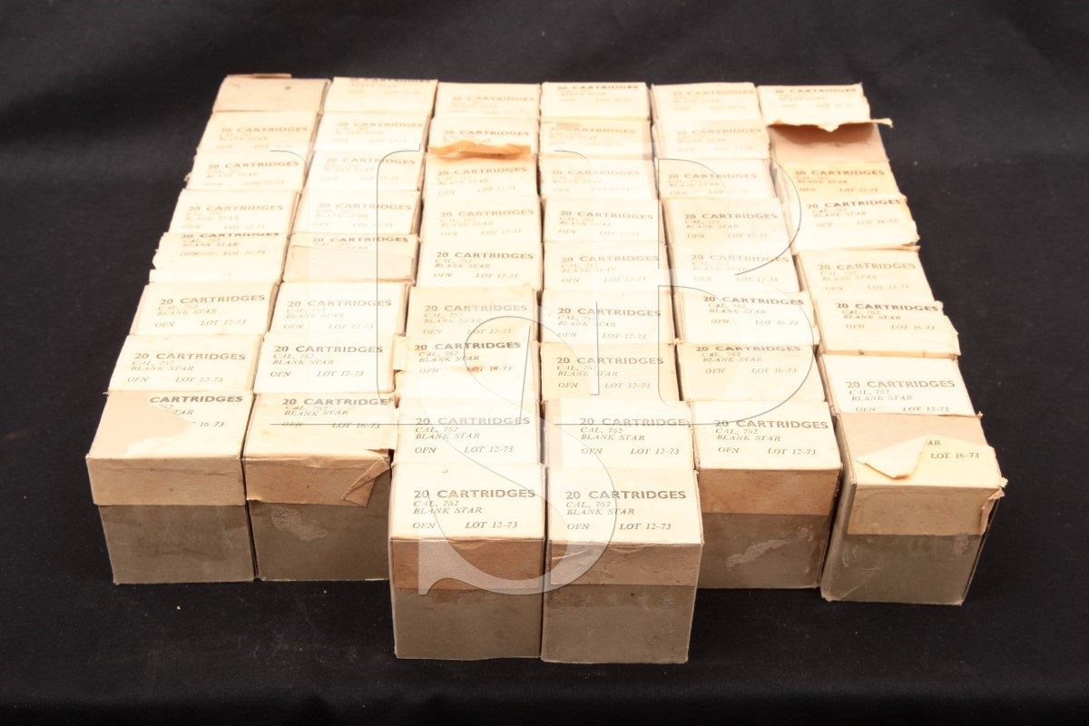 Blanks 985x .308 Win. Blank Star Ammunition 7.62x51mm Nigerian Blank ...