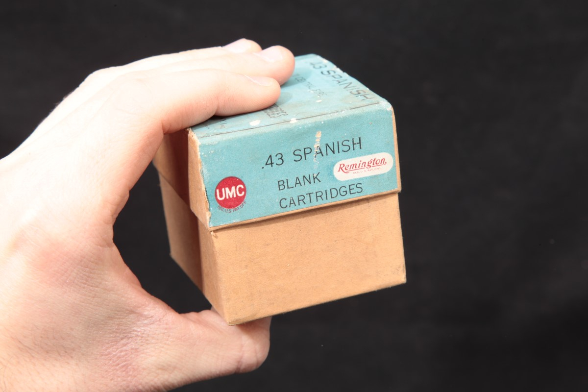 Blanks 198x .43 Spanish Vintage Blank & Dummy Ammunition Rem-Umc 11mm ...
