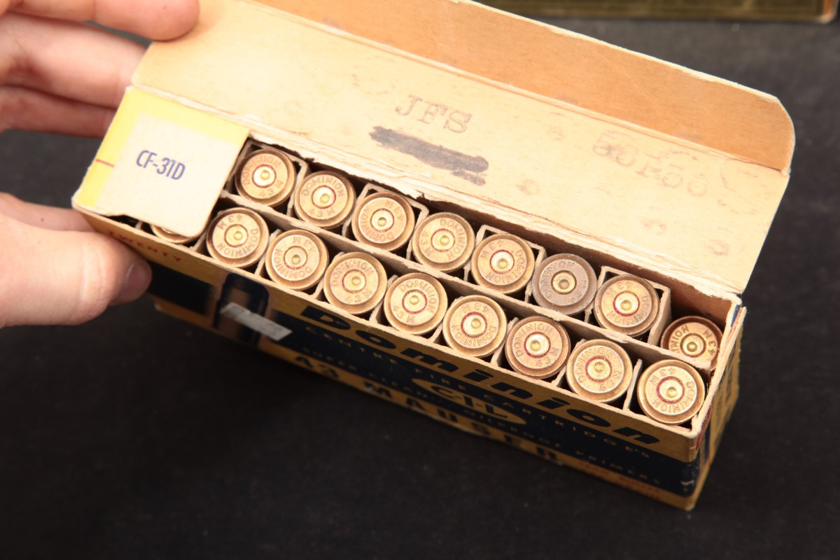 Imperial 107x .43 Mauser Ammunition Dominion 385 Grain Lead Fp Bullets ...