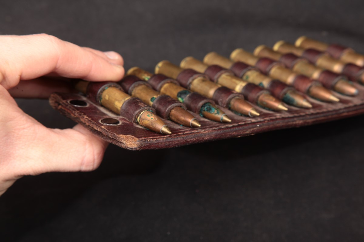10x .30-06 Springfield Ammunition Tw 53 & Lc 62 In Vintage Leather ...
