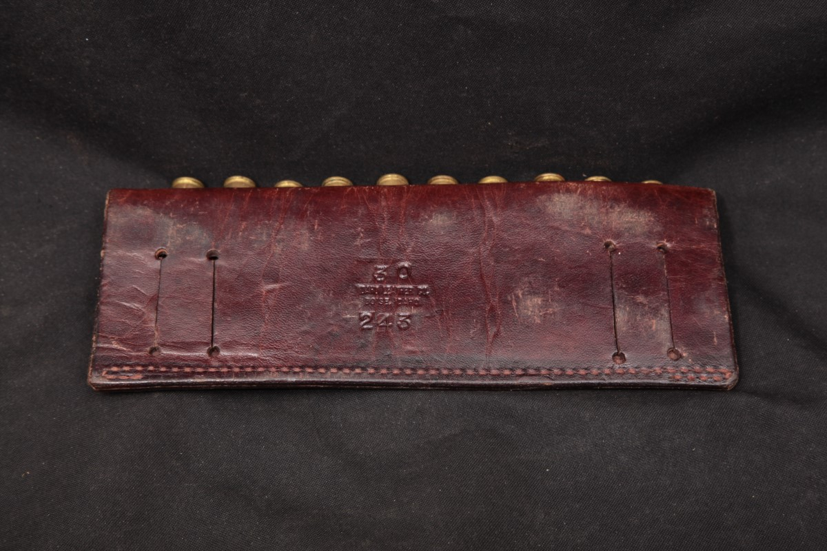 10x .30-06 Springfield Ammunition Tw 53 & Lc 62 In Vintage Leather ...