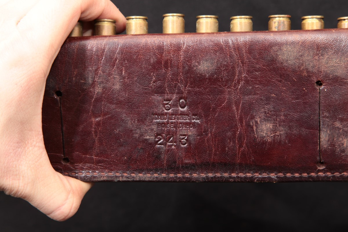10x .30-06 Springfield Ammunition Tw 53 & Lc 62 In Vintage Leather ...