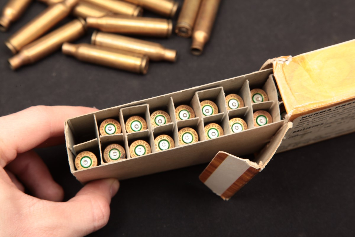 100x 6.5x52mm Carcano Ammunition Italian Magnetic Bullets On 6x Round ...