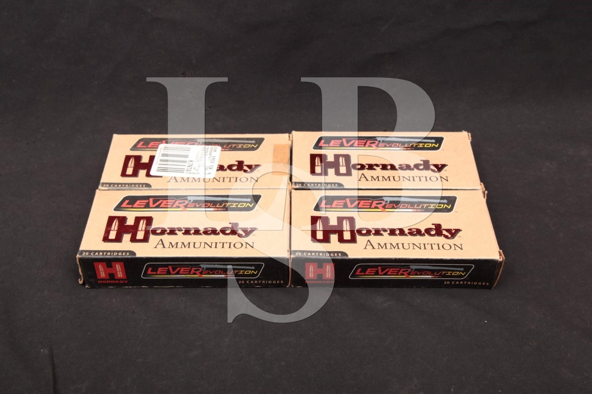 75x .45-70 Govt. Leverevolution Hornady Ammunition 250 & 325 Grain FTX ...
