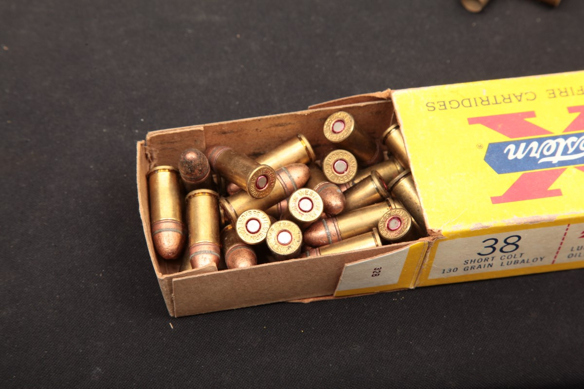 Mixed 62x .38 Short Colt Ammunition Western, Rem, Peters, 320x Blanks ...