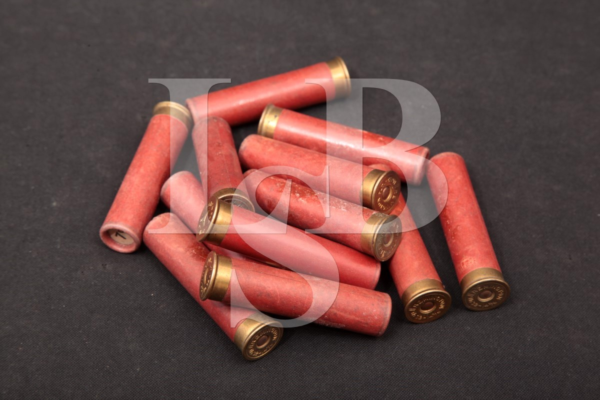 12x .32-14mm Vintage Ammunition Paper Shotshells Remington #7 Lead Shot ...