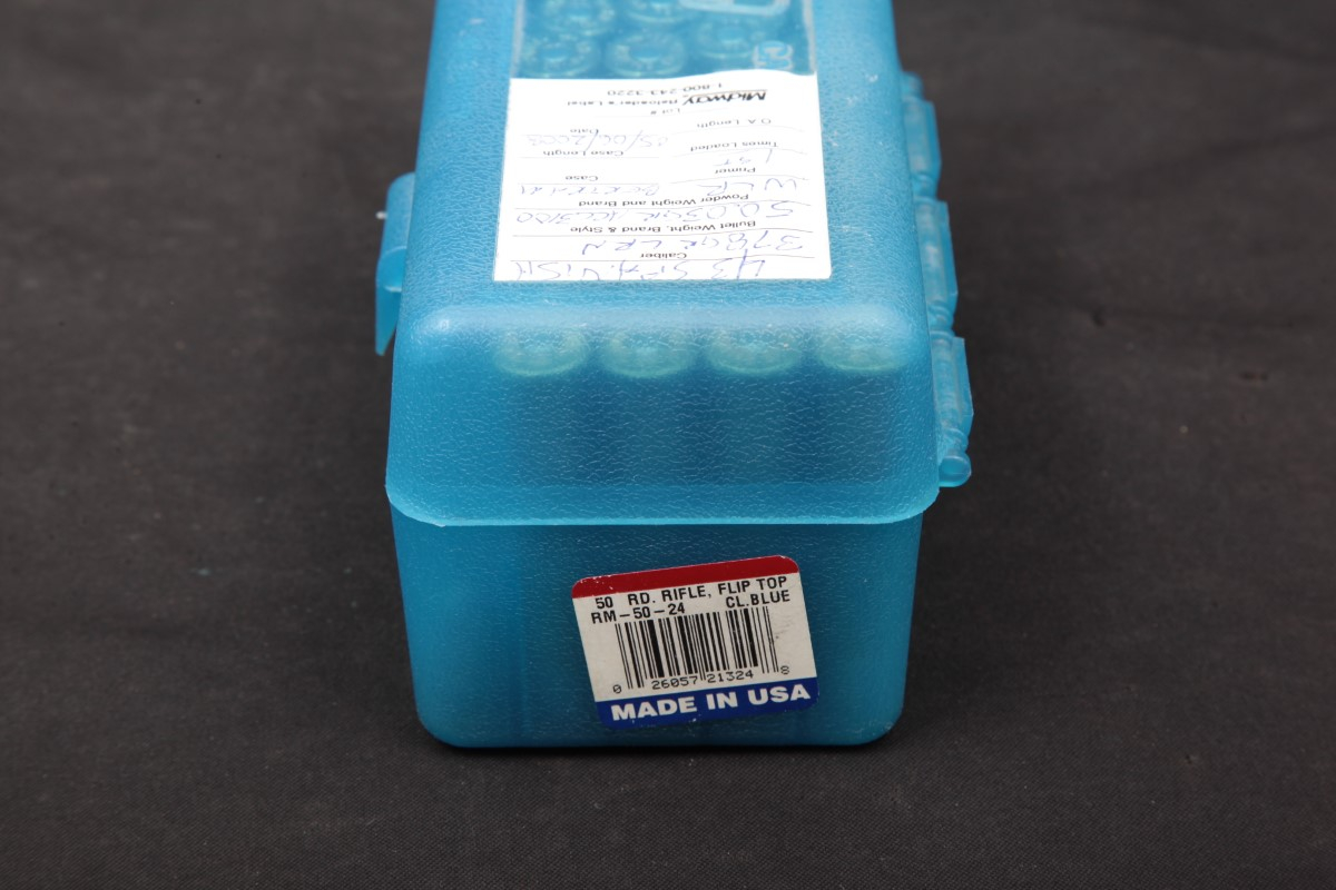 39x .43 Spanish Reloaded Ammunition Bertram Brass Cases 378 Grain Lead ...