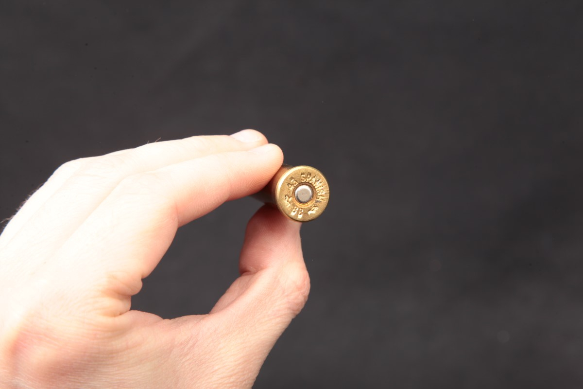 39x .43 Spanish Reloaded Ammunition Bertram Brass Cases 378 Grain Lead ...