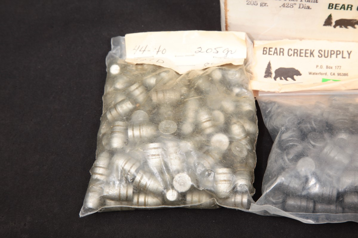 Unknown 700x .44-40 Bullets Bear Creek & .427 & .428 Diameter 200 & 205 ...
