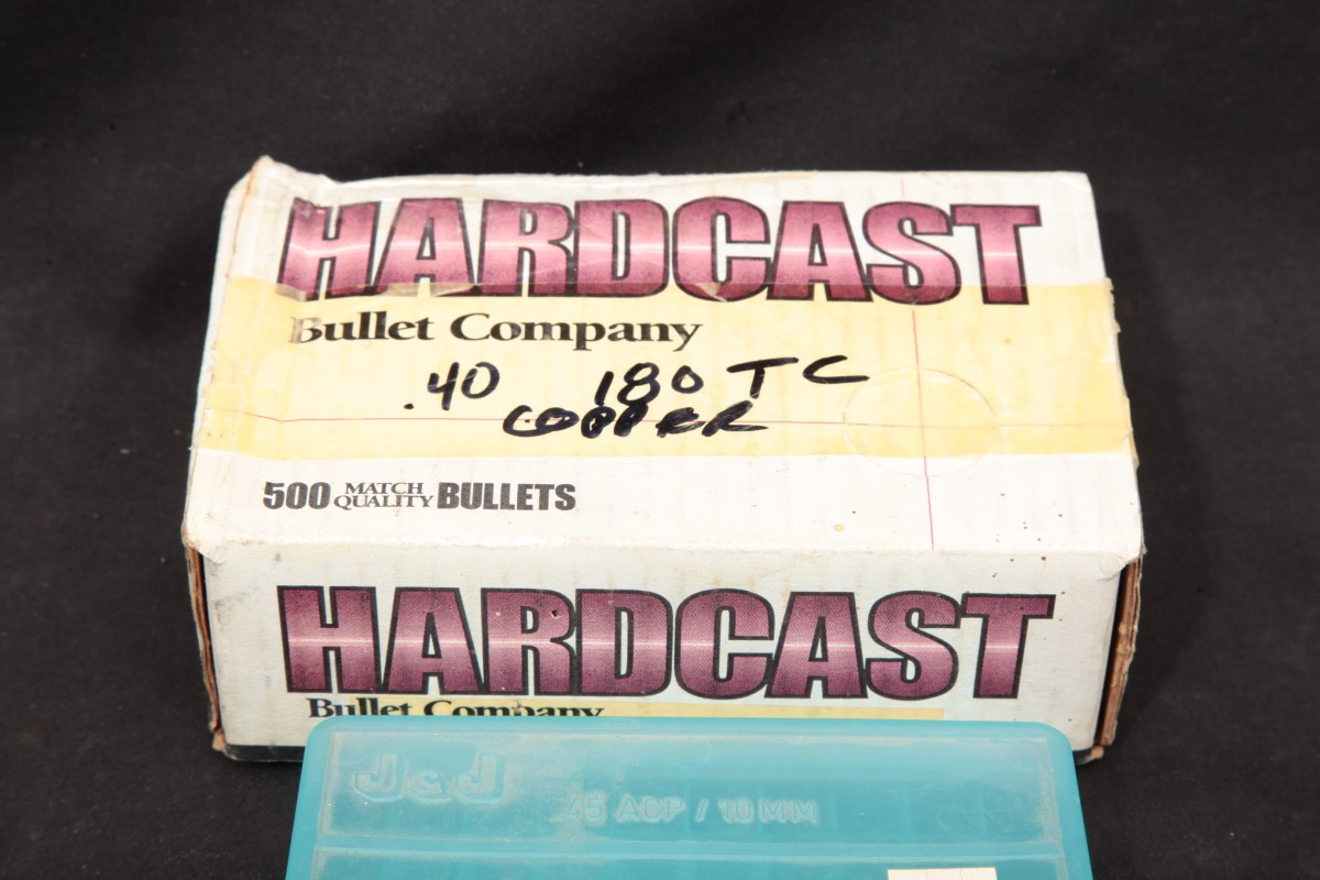 Mixed Lot 44x .40 S&W Reloaded Ammunition Lead Tc Bullets, 500x 180 ...