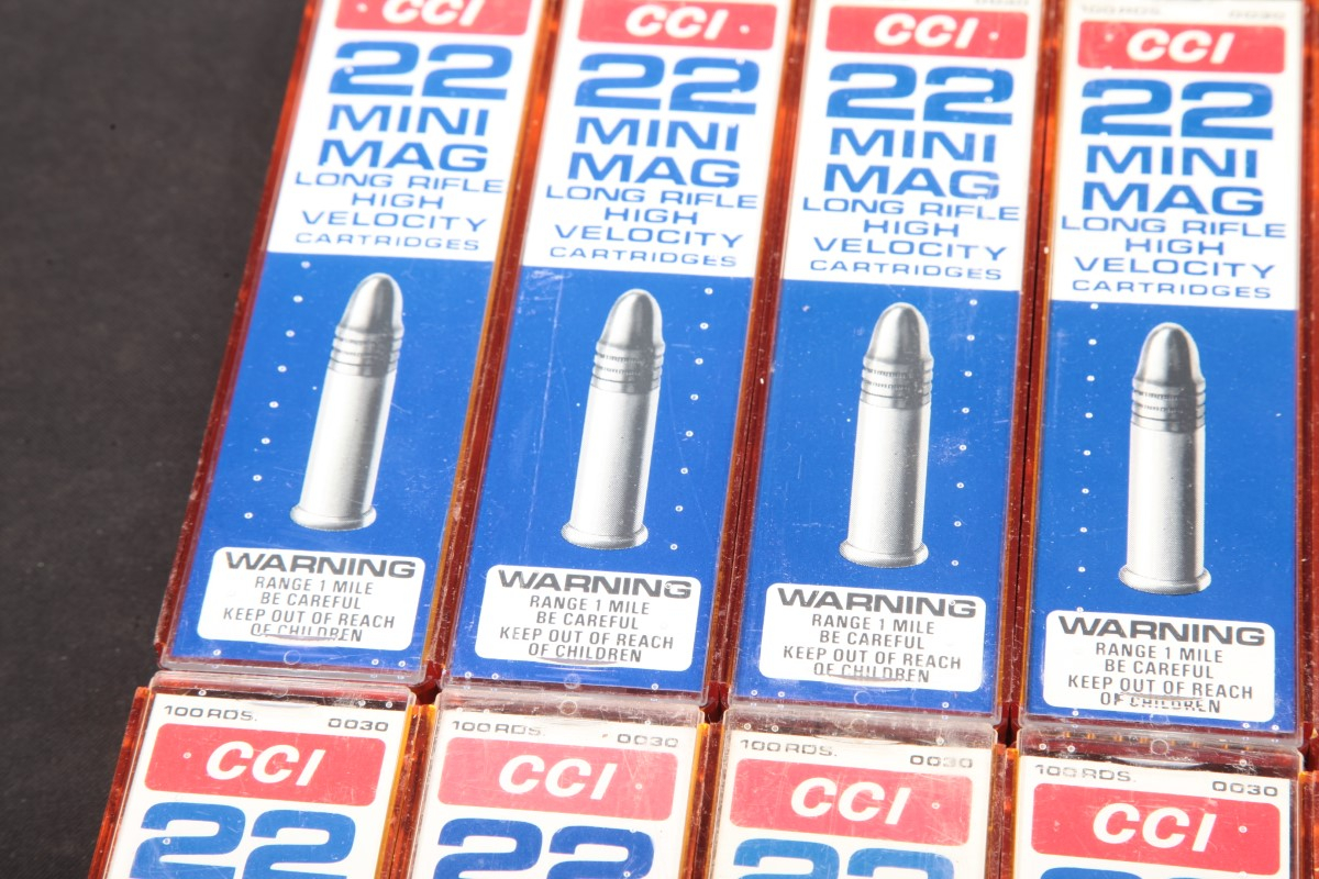CCI Ammunition 1000x .22 Long Rifle Mini Mag Ammunition High Velocity ...