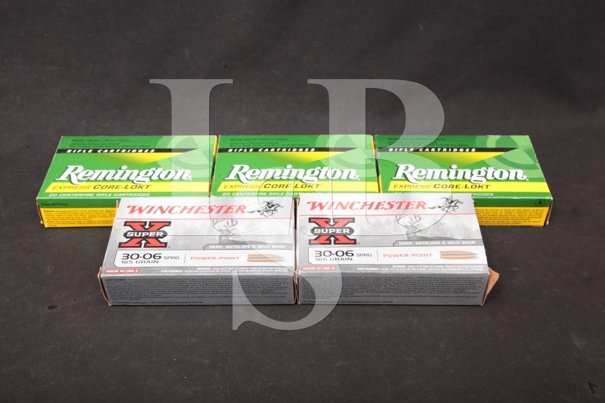 & Remington Mixed 100x .30-06 Sprg R30064 R30065 X30065 180gr Core-Lokt ...