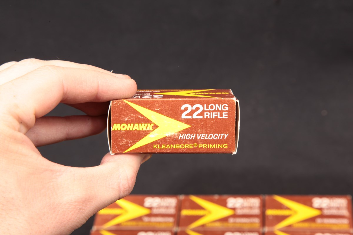 Remington 443x .22 Long Rifle Vintage Mohawk High Velocity Ammunition ...