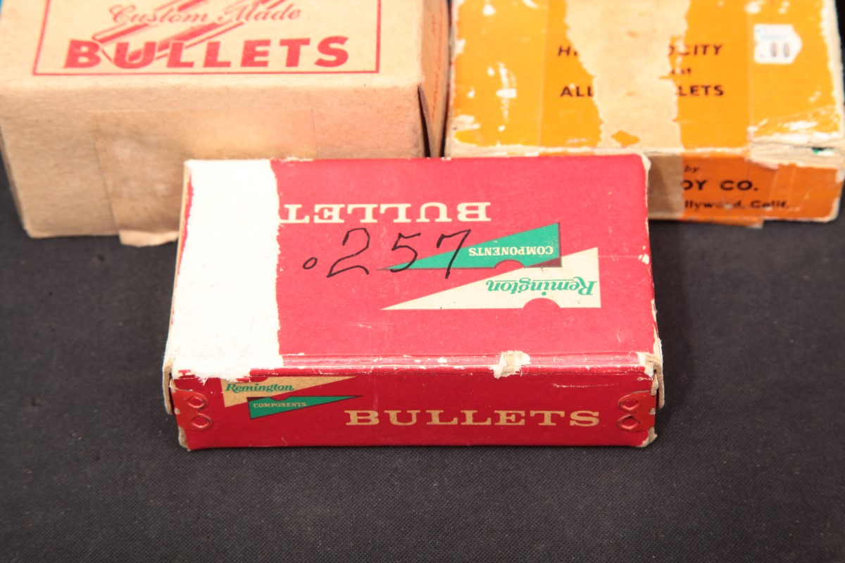 519x .25 Caliber Bullets Rem, Speer, Barnes 75-125 Grain Jsp & Lead ...