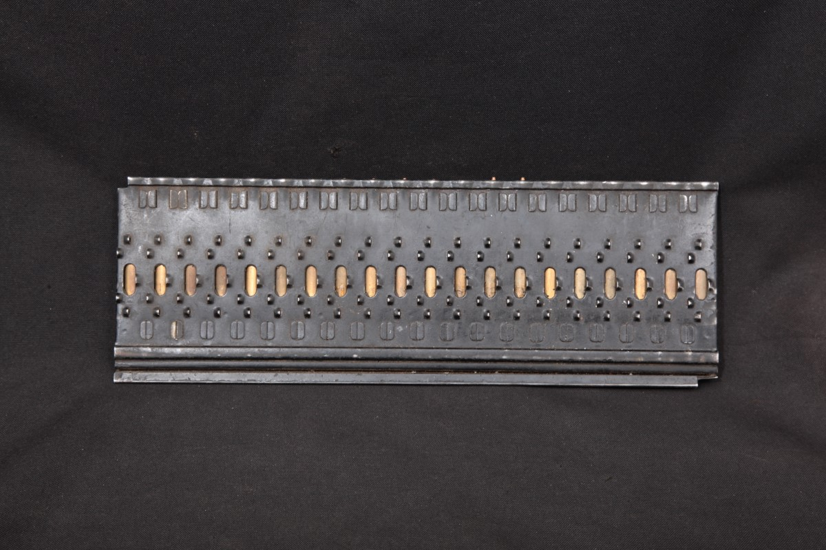 1x Original Breda M37 8mm Machine Gun 20x Magazine Strip With 20x ...