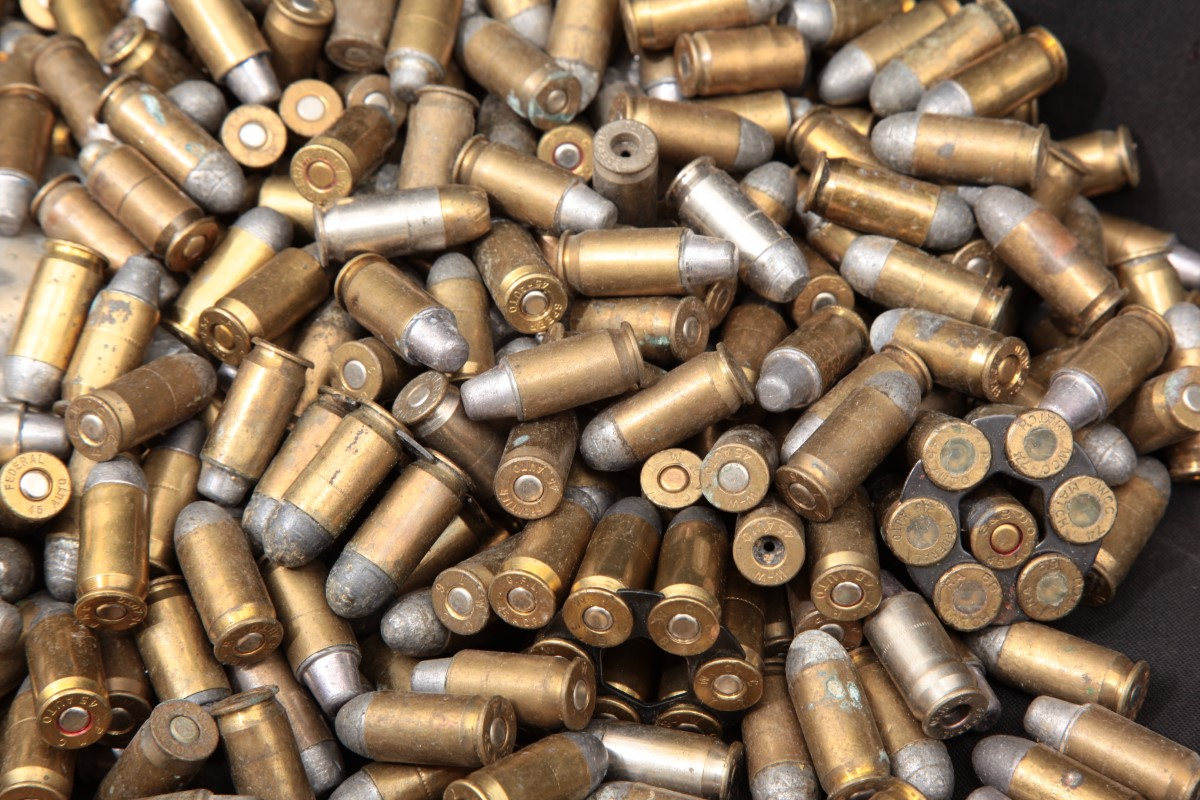 600x .45 Acp Reloaded Ammunition Mixed Lead Bullets Rn, Swc, Mixed ...