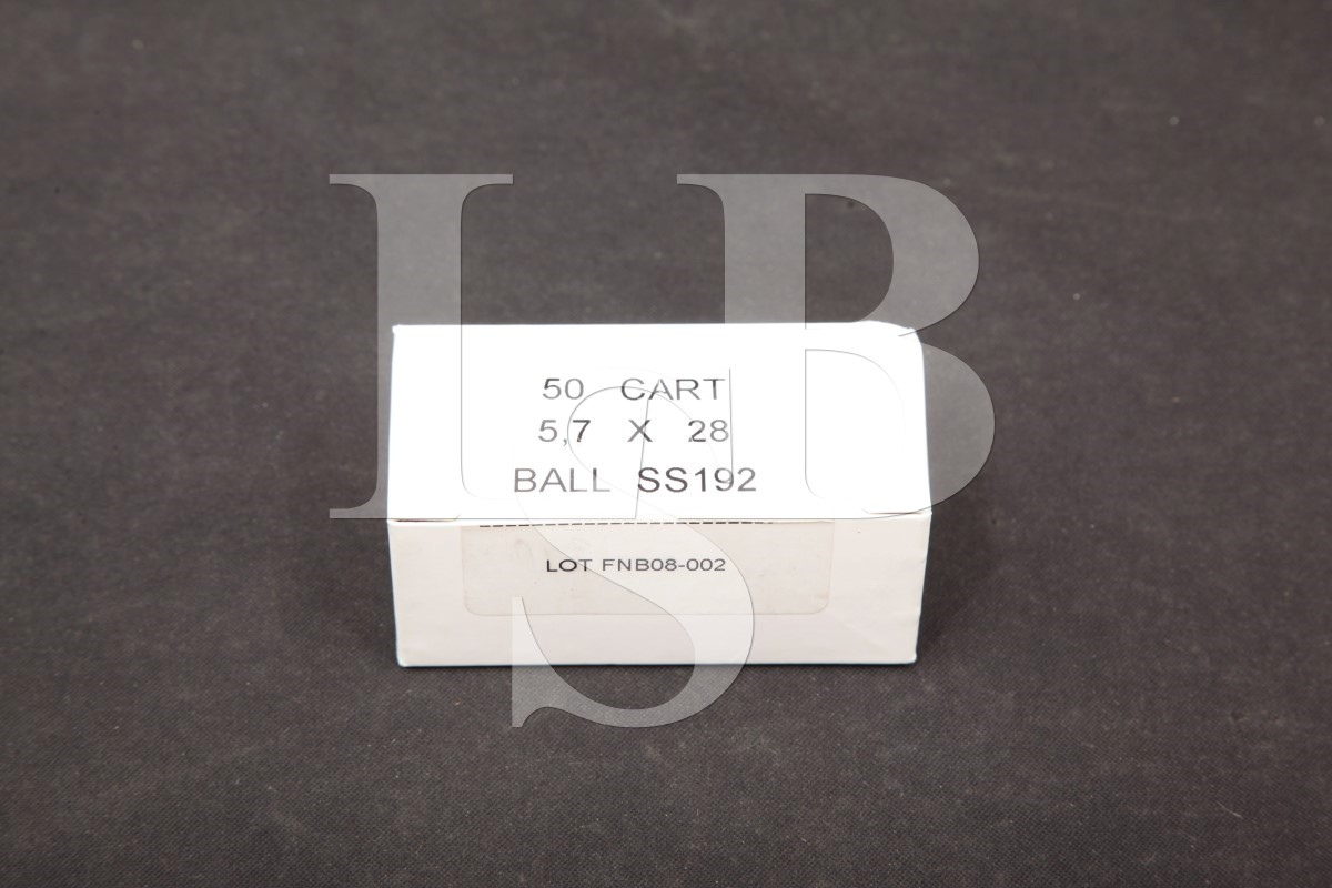 50x Fnb 5.7x28mm Ss192 Ammunition Five Seven Ps90 Ps-90 P90 P-90 Ball ...