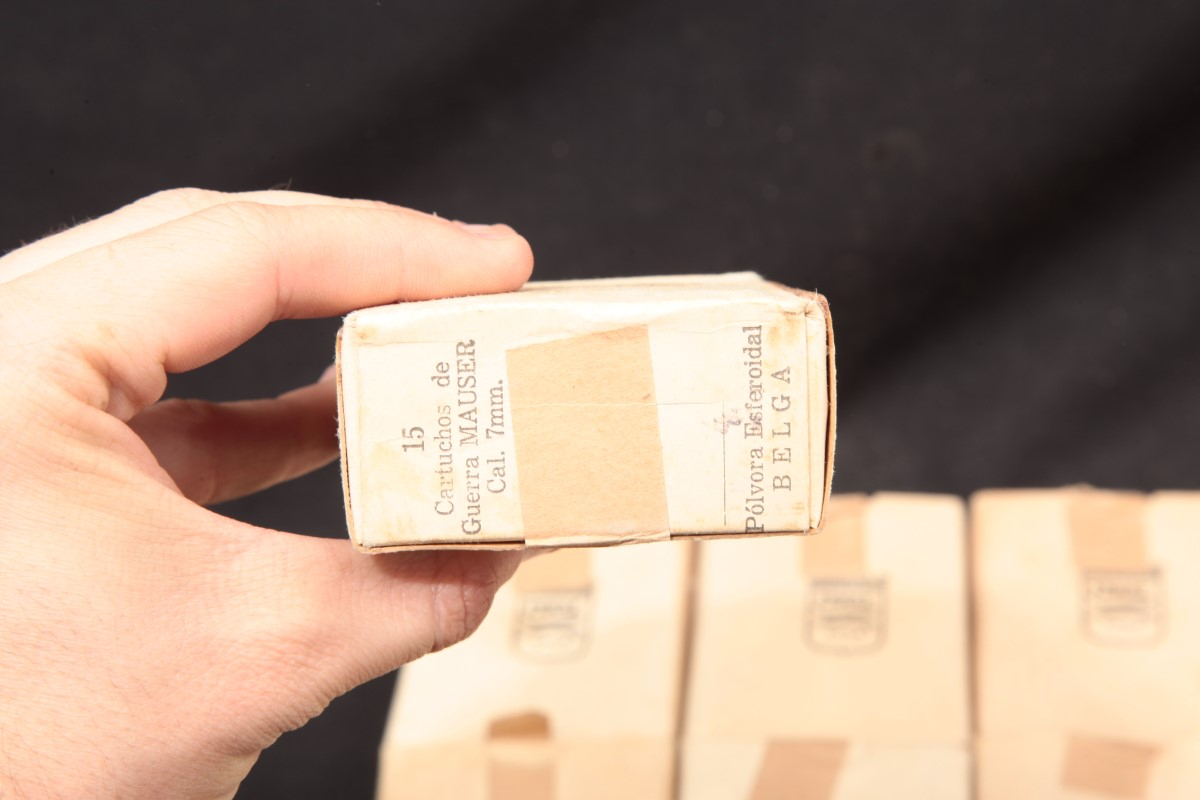 300x 7mm Mauser Ammunition Chile Military & Police 1976 Surplus Fmj ...